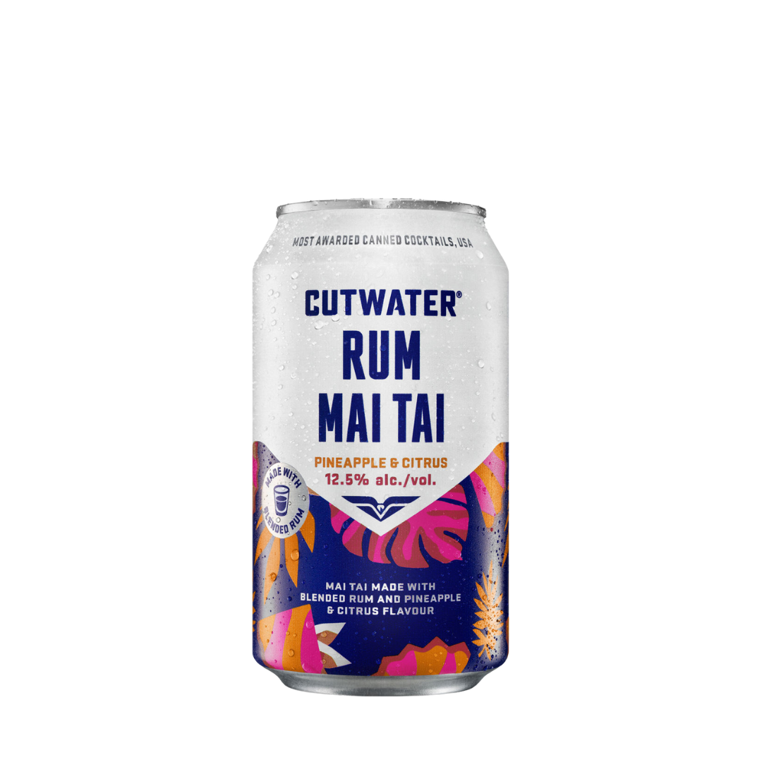 Buy Cutwater Tiki Rum Mai Tai 355Ml Can Online - Wine Heaven Wines ...